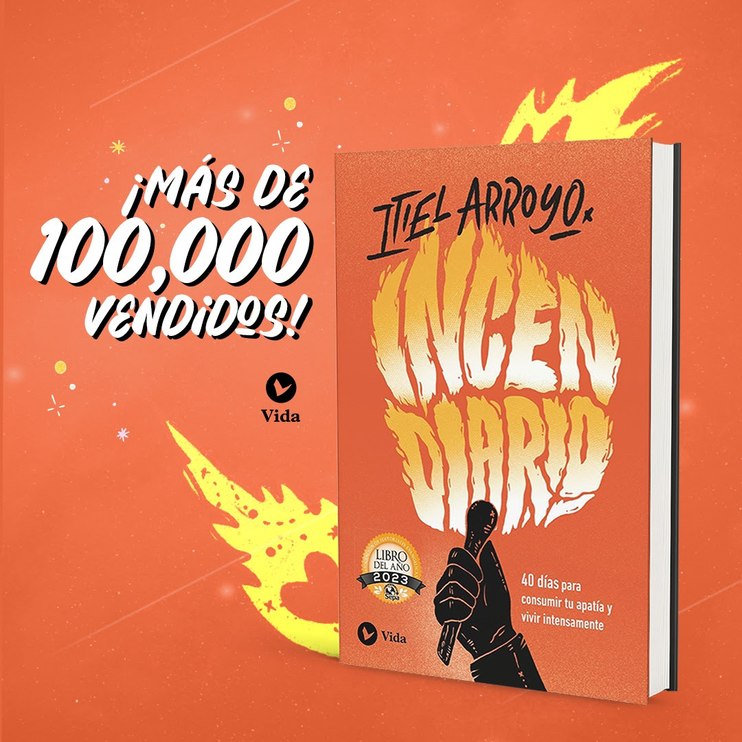 Itiel Arroyo celebra 100.000 ejemplares vendidos de su libro ...